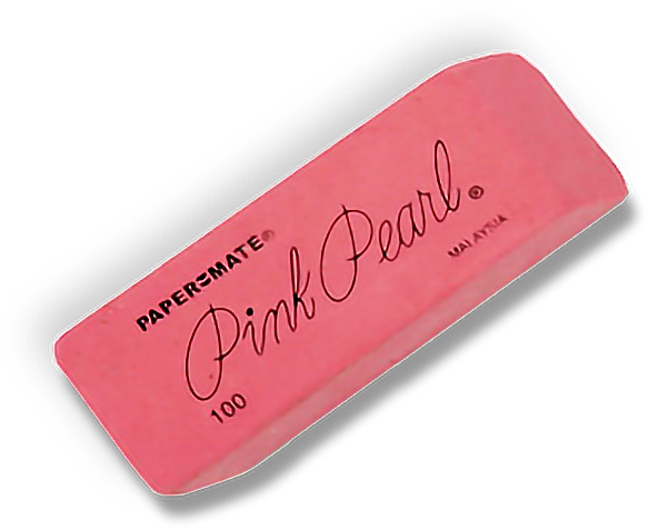 Eraser Sticker - Paper Mate Clipart - Large Size Png Image - PikPng