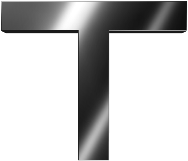 Metal Letter Letter Alphabet Metal 3d Reflection - Colorfulness Clipart ...