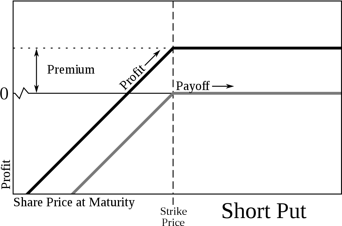 Naked Put - Short Put Option Payoff Clipart - Large Size Png Image - PikPng