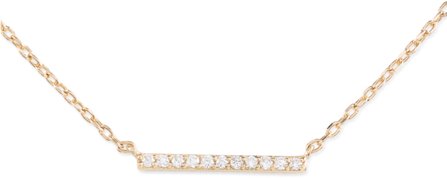 Diamonds Line Necklace - Chain Clipart - Large Size Png Image - PikPng