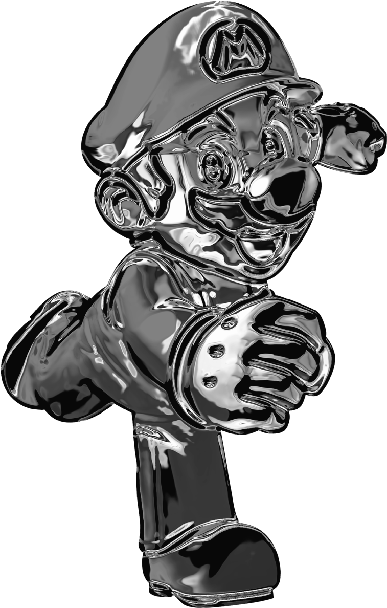 Super Mario Metal Mario , Png Download - Super Mario Metal Mario ...