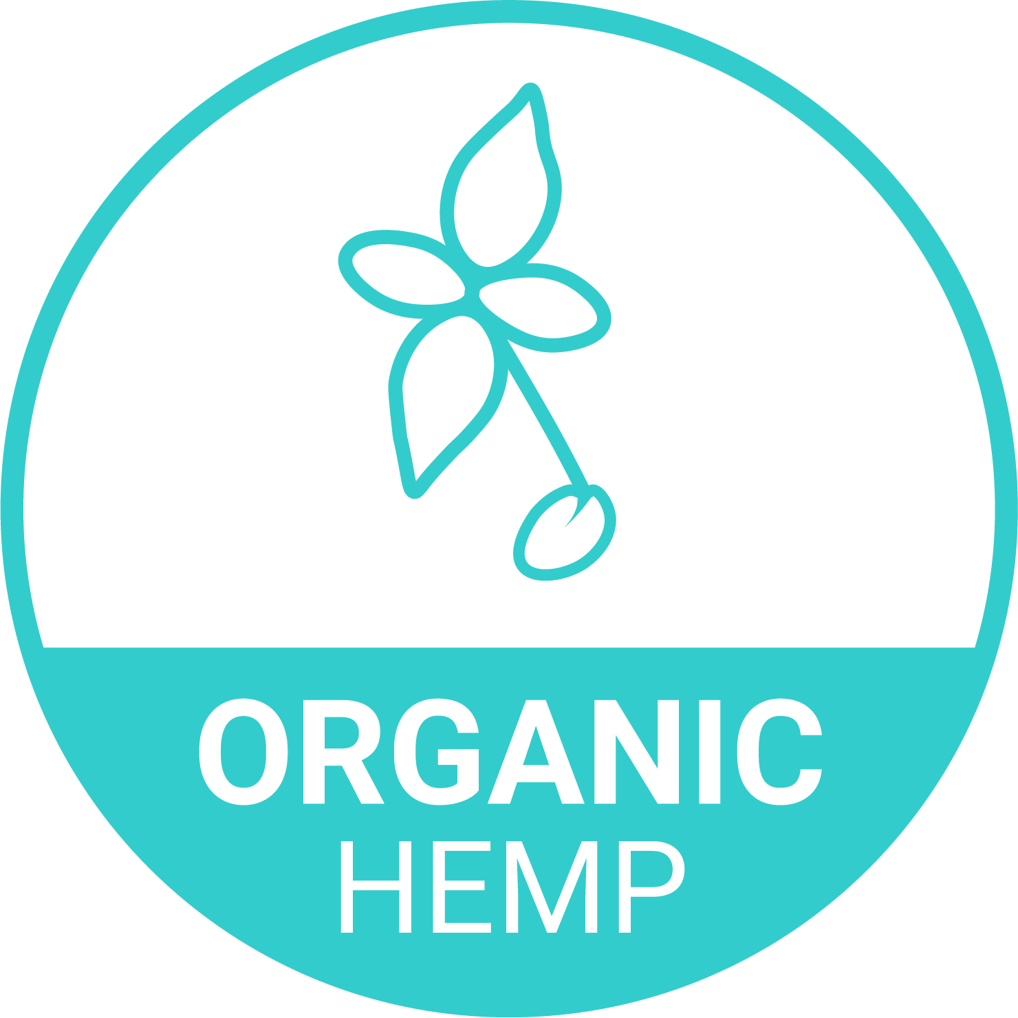 Hemp Oil - Circle Clipart - Large Size Png Image - PikPng