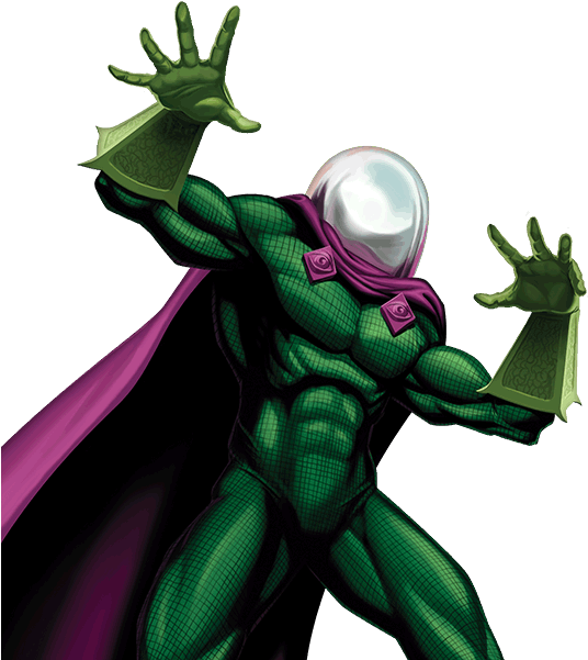 Marvel Heroes Mysterio , Png Download - Mysterio Spider Man Transparent ...