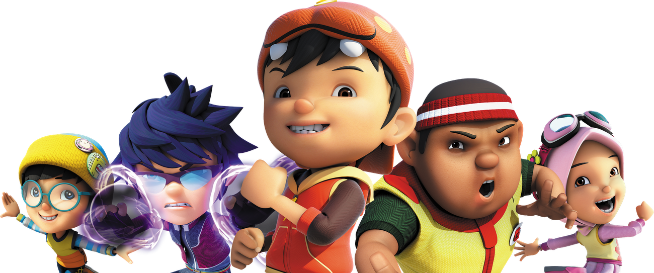 Boboiboy Galaxy Background Clipart - Large Size Png Image - PikPng
