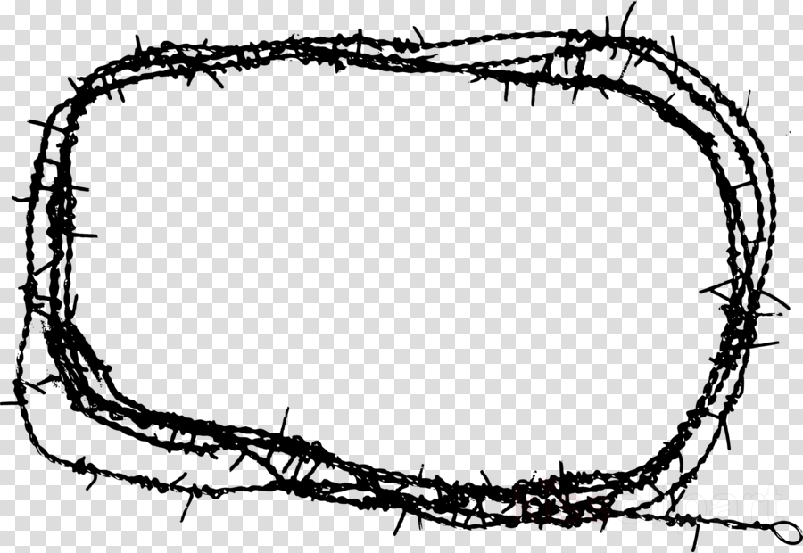 Barbed Wire Frame Png