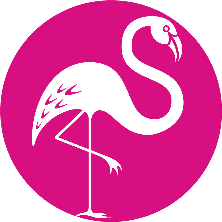 Pink Flamingo Certification - Pink Flamingo Logo Clipart - Large Size ...