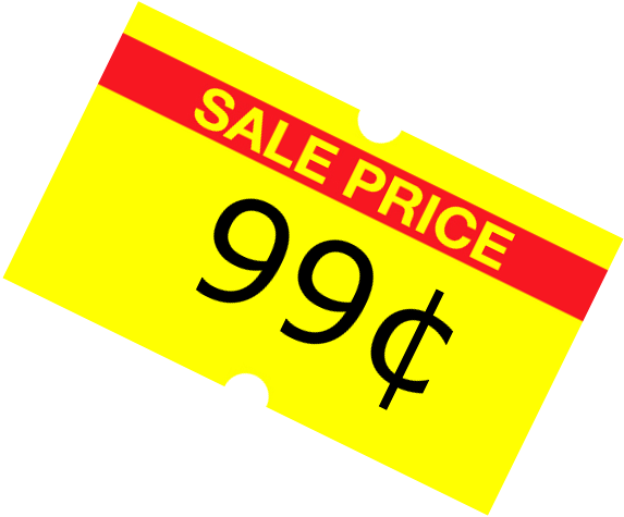 Transparent Price Sticker Clipart - Large Size Png Image - PikPng