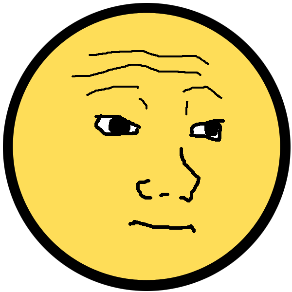 Awesome Face / Epic Smiley - Yellow Meme Faces Png Clipart - Large Size ...