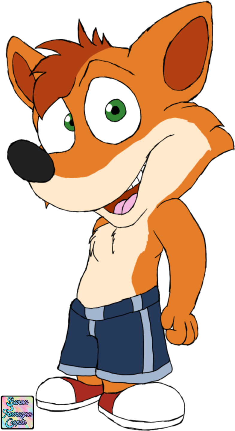 Crash Bandicoot - Cartoon Clipart - Large Size Png Image - PikPng