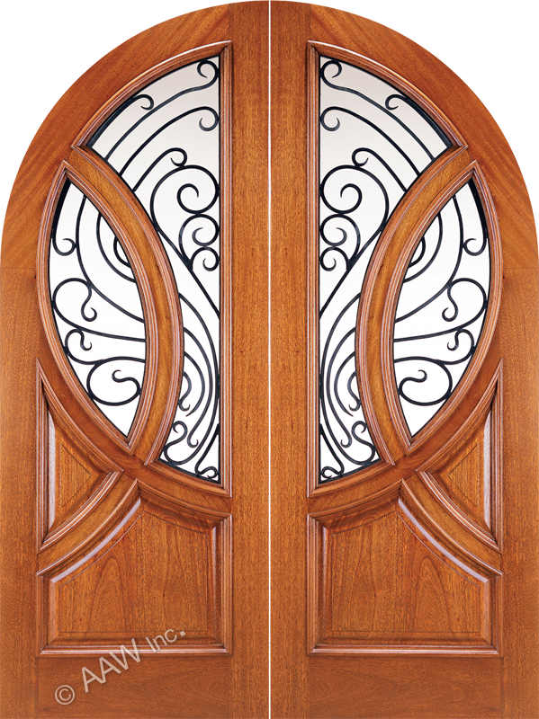 150 Saint Michelle - Round Shaped Main Door Design Clipart - Large Size ...