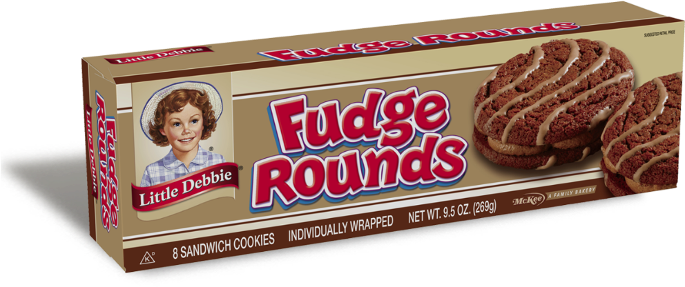 Little Debbie Chocolate Cookie Clipart - Large Size Png Image - PikPng