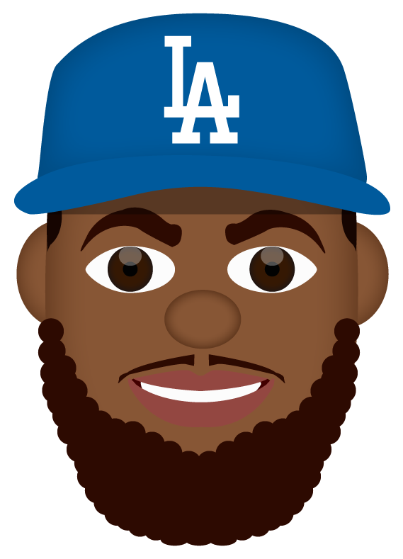 Dodger Player Emojis - Dodger Players Emoji Clipart - Large Size Png ...