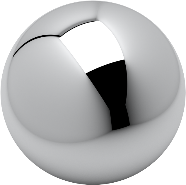 Polished Chrome - Sphere Clipart - Large Size Png Image - PikPng