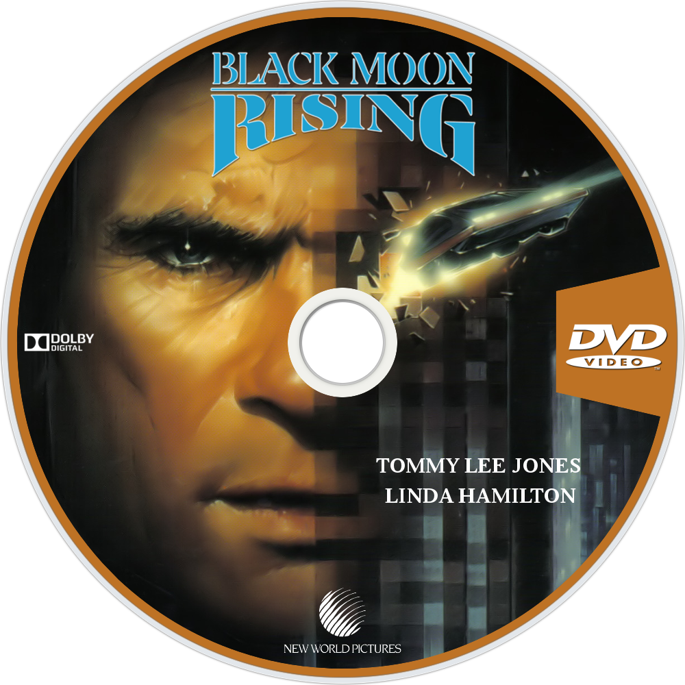 Black Moon Rising Dvd Disc Image - Black Moon Rising Blu Ray Clipart ...