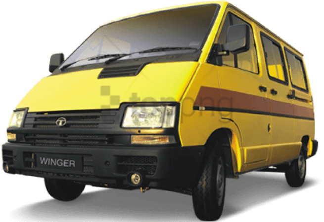 Free Png School Van Png Png Image With Transparent - Tata Winger School ...