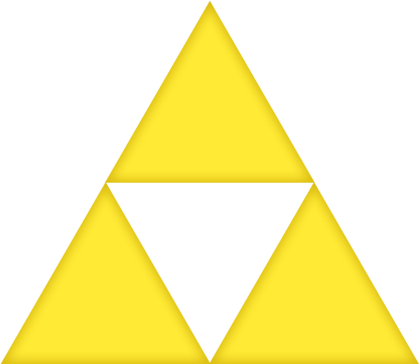 Download I Wrote A Legend Of Zelda Screenplay - Triangle Clipart Png ...