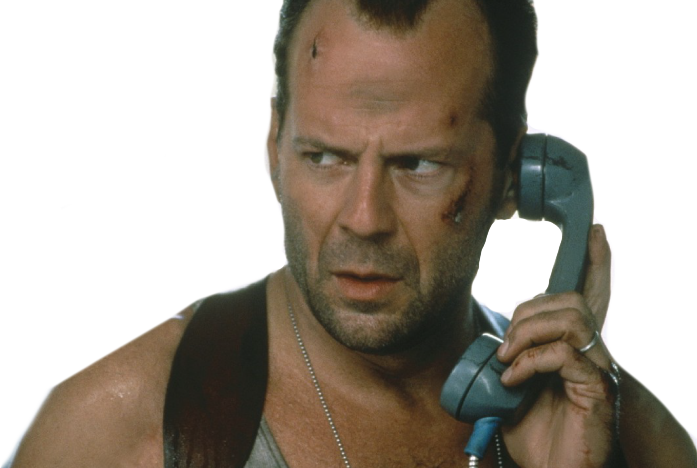 Lien Direct, - Bruce Willis Die Hard 3 Clipart - Large Size Png Image ...