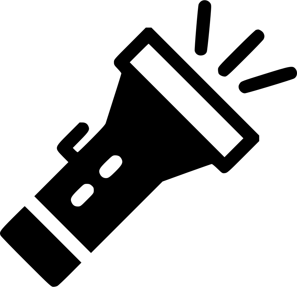 Flashlight Svg Png Icon Free Download Clipart - Large Size Png Image ...