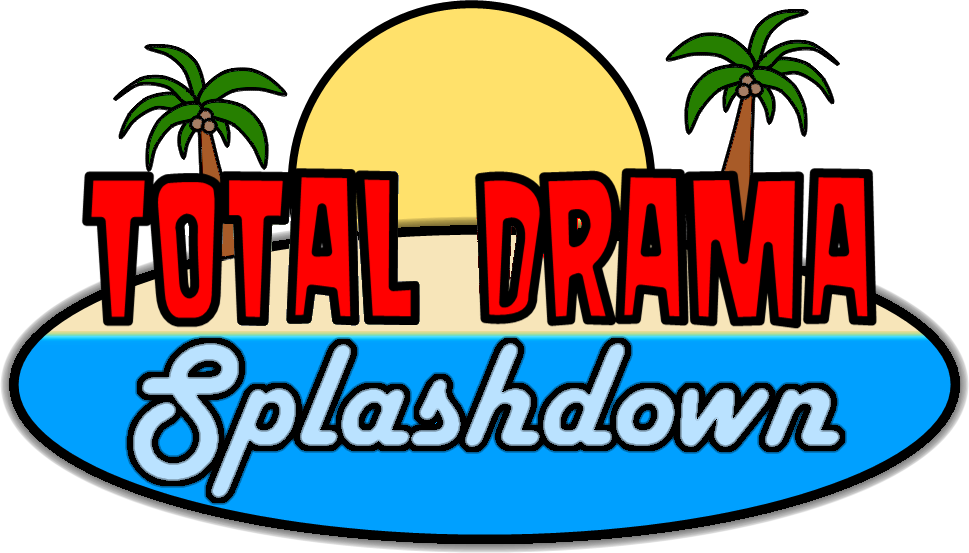 Total Drama Splashdown Logo Sticker - Total Drama Clipart - Large Size ...