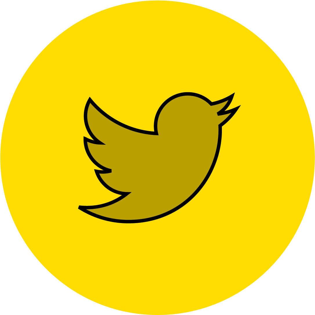 2017 Yellow Umbrella Creative - Twitter Logo Outline Png Clipart ...