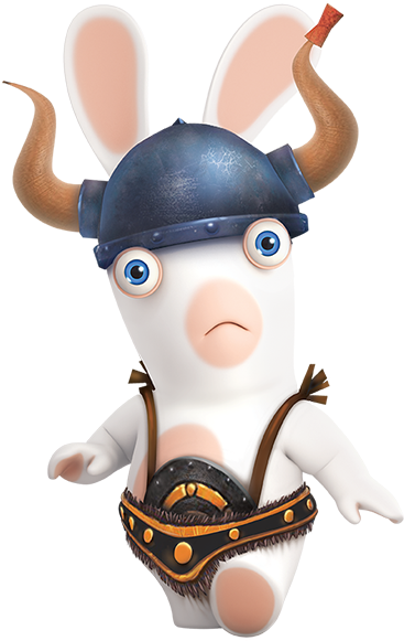 Download Rabbids Crazy Rush Messages Sticker-8 - Figurine Clipart Png ...