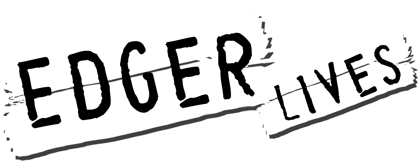 Edger Lives - Logo - Calligraphy Clipart - Large Size Png Image - PikPng