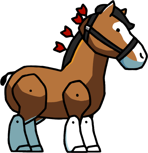 Trojan Horse Clipart Scribblenauts , Png Download - Scribblenauts ...