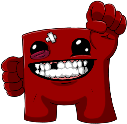 Super Meat Boy Png - Super Meat Boy Transparent Clipart - Large Size ...
