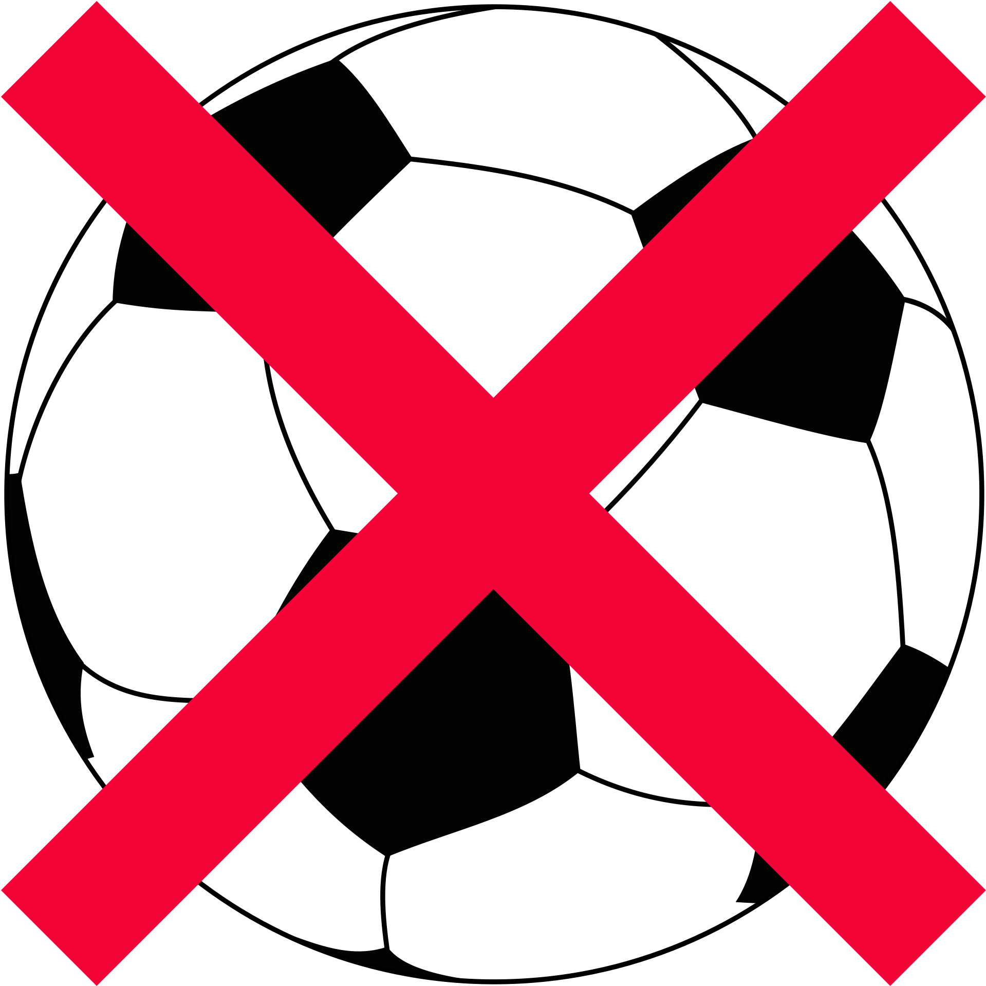 Filefootball No - Soccer Ball Drawing Clipart - Large Size Png Image ...