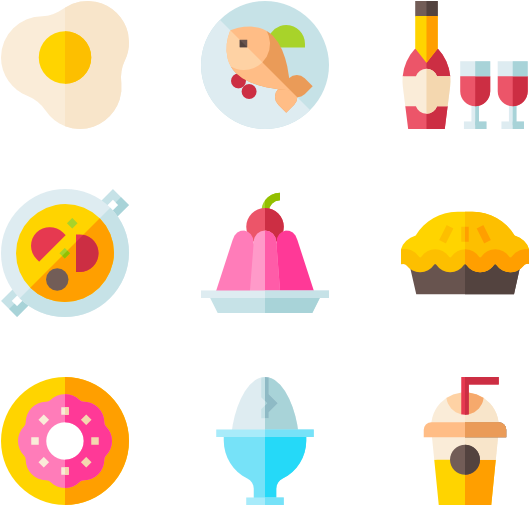 Icons Free Vector Food Transparent Background Clipart - Large Size Png ...