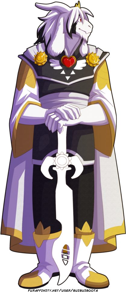 Undertale - Prince Asriel - Anime Monster King Clipart - Large Size Png ...