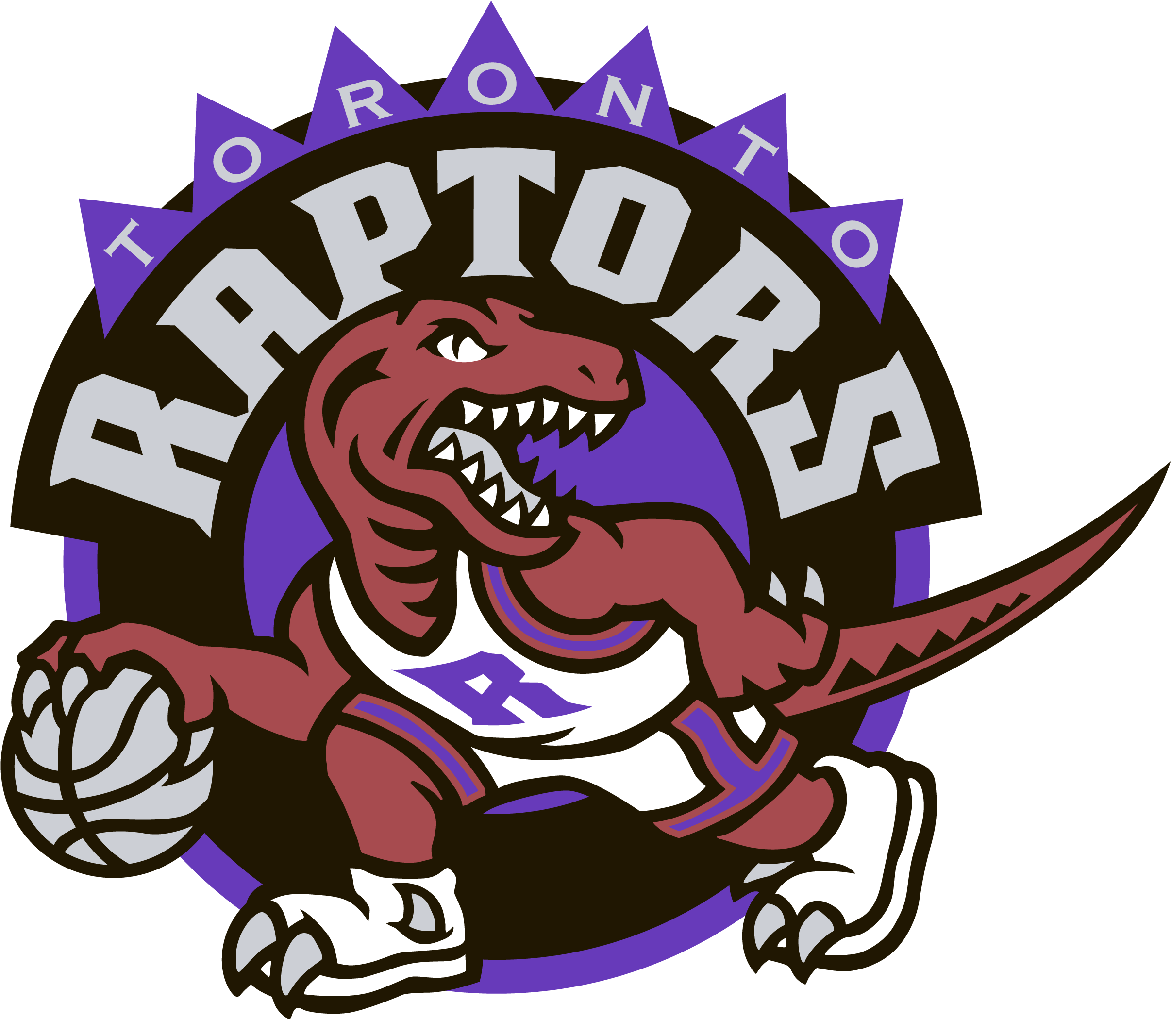 Raptors Logo Png - Raptor Toronto Clipart - Large Size Png Image - PikPng