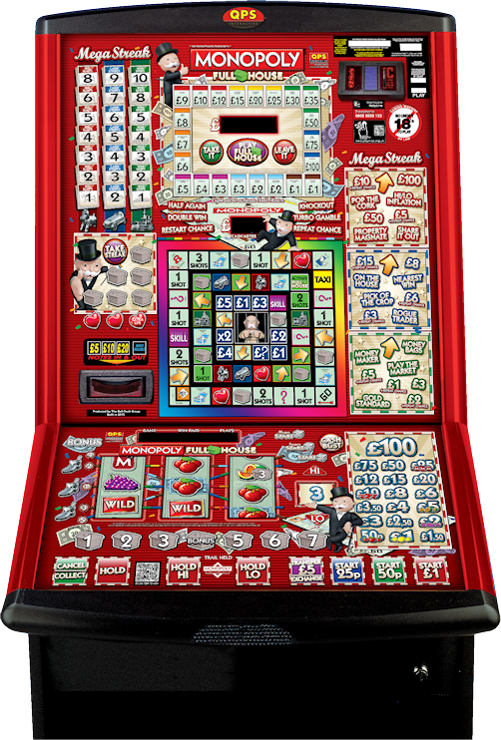 Monopoly Full House - Fruit Machines Clipart - Large Size Png Image ...