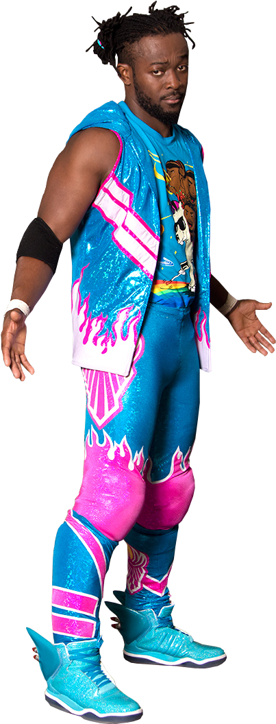 Wwe Kofi Kingston 2017 Clipart - Large Size Png Image - PikPng