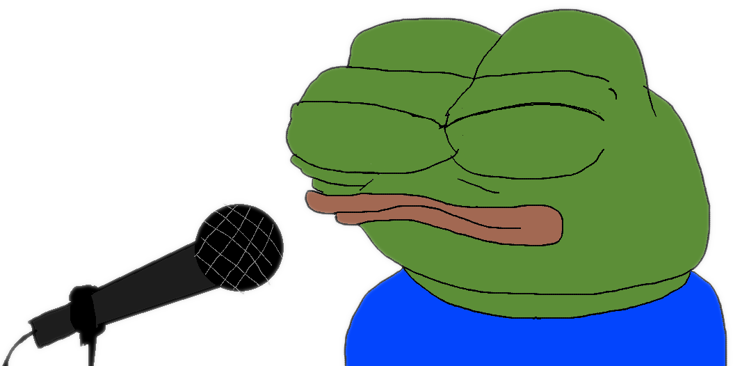 Famas Is Cute - Singing Pepe Clipart - Large Size Png Image - PikPng