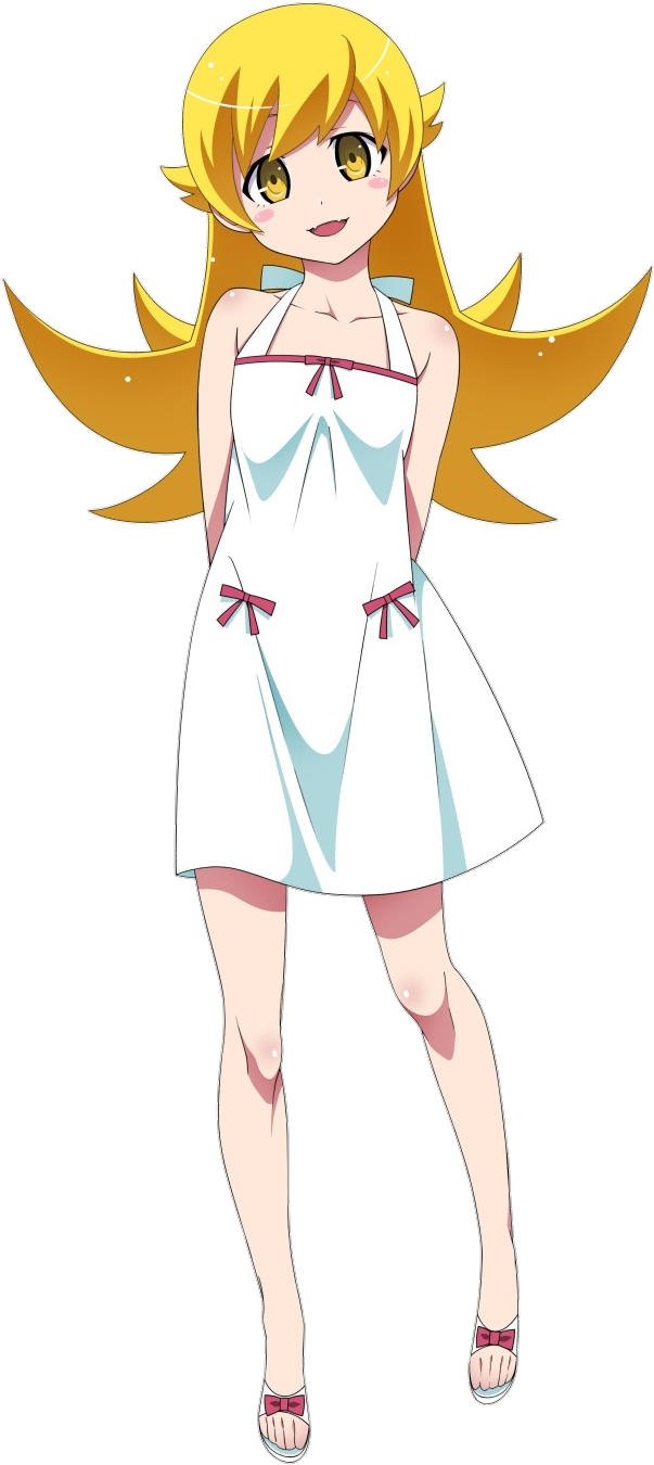 Monogatari Sticker - Cartoon Clipart - Large Size Png Image - PikPng