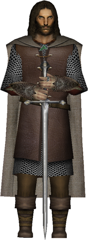 Aragorn Png - Third Age Total War Aragorn Clipart - Large Size Png ...