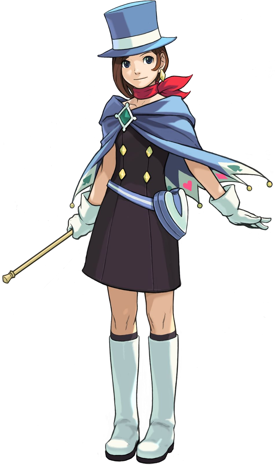 Apollo Justice - Trucy Wright - Trucy Phoenix Wright Clipart - Large ...