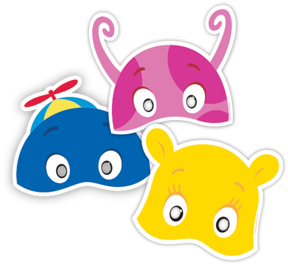 Titulo Produto - Mascara Backyardigans Png Clipart - Large Size Png Image - PikPng