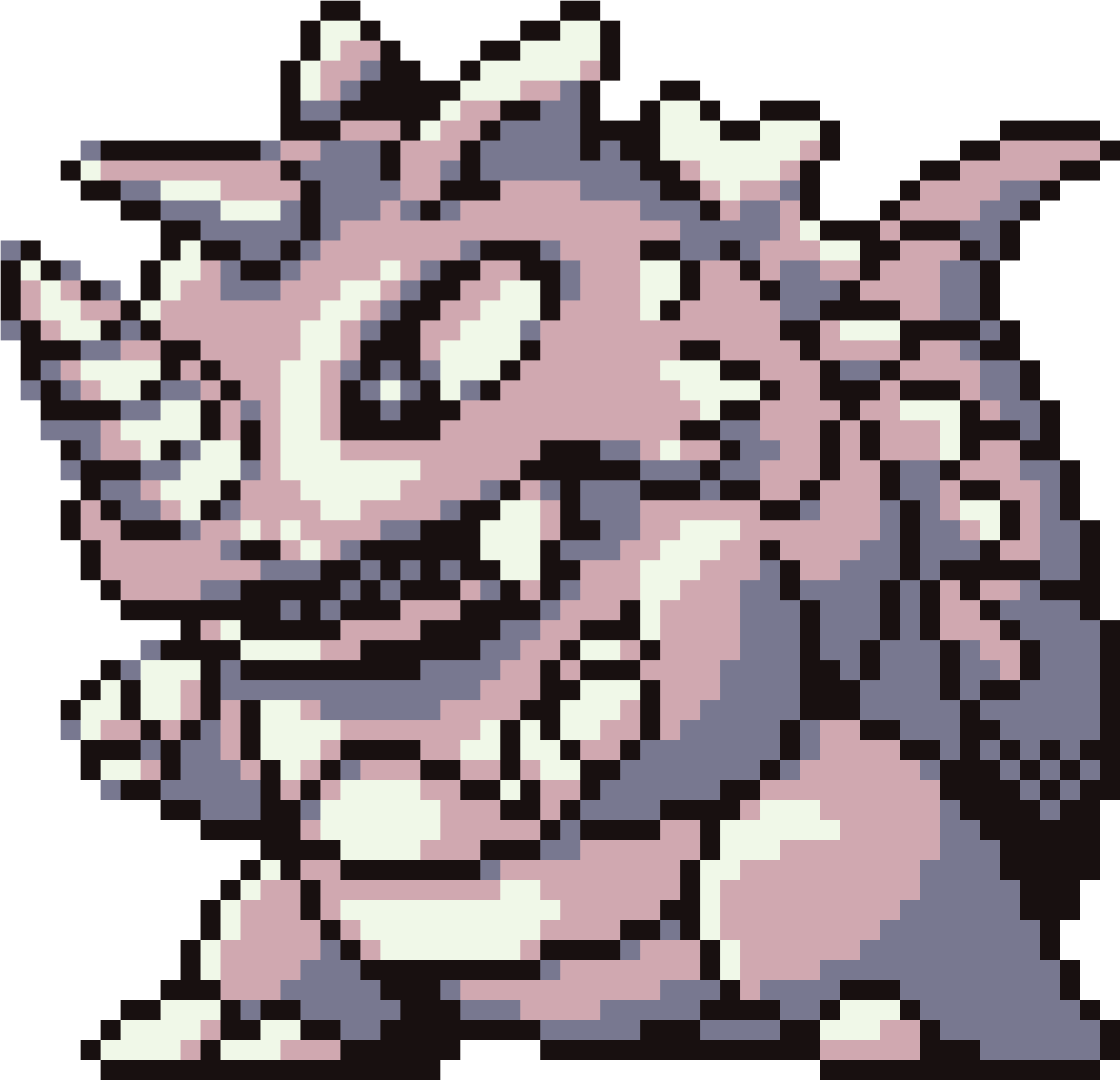 Download 23kib, 1792x1792, Rhydom - Rhydon Pokemon Green Sprite Clipart ...