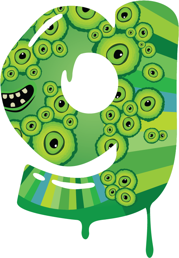 Letter Alphabet G Monster Clip Art - Png Download - Large Size Png ...