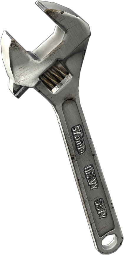 Adjustable Spanner Clipart - Large Size Png Image - PikPng