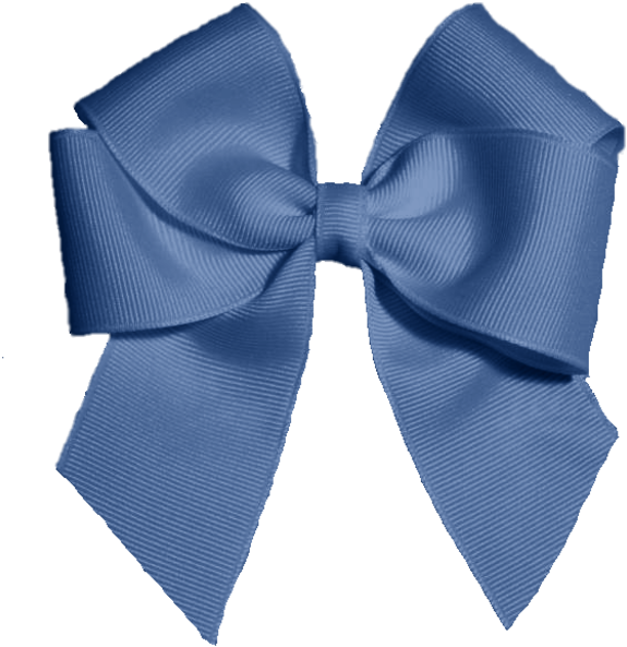 Blue Bow Png Transparent Clipart - Large Size Png Image - PikPng