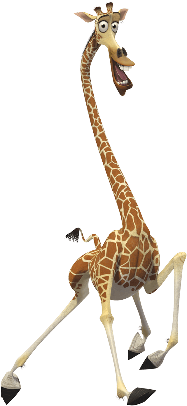 Sick Clipart Giraffe - Alex Marty Melman And Gloria - Png Download ...