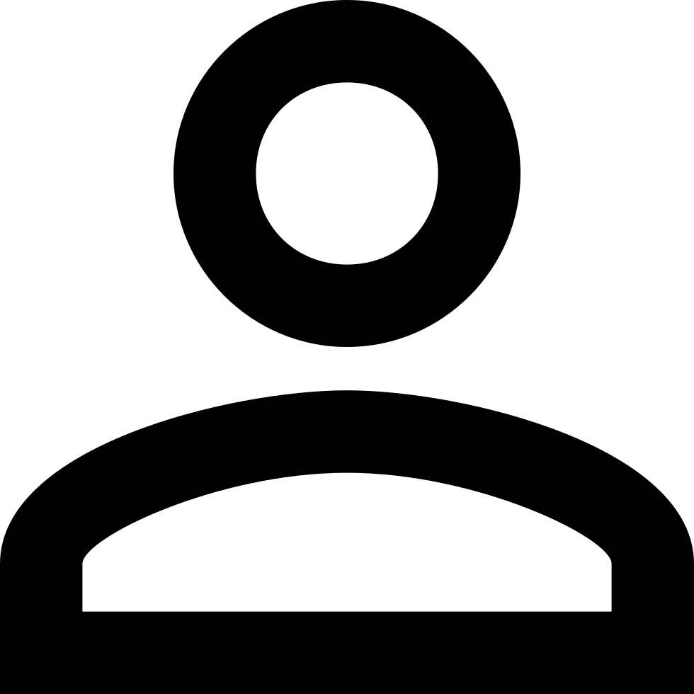 Person Outline Icon Png - Circle Clipart - Large Size Png Image - PikPng