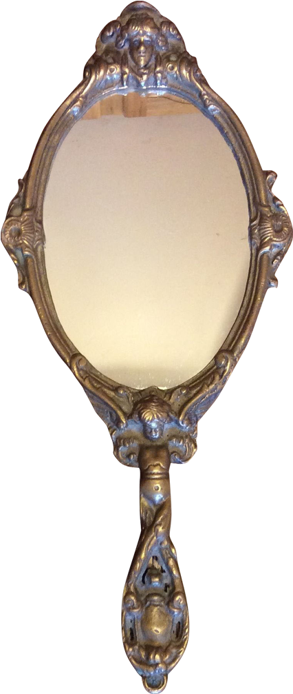 Clip Stock French Hand Held Mirror Louis Xvi Style - 18th Century Hand ...