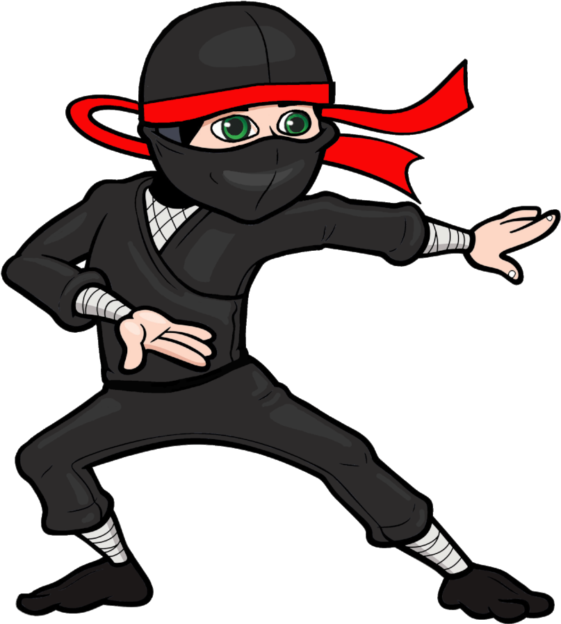 Ninja - Ninja Parents Clipart - Large Size Png Image - PikPng