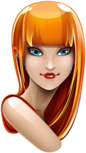 Girl Ico Clipart - Large Size Png Image - PikPng