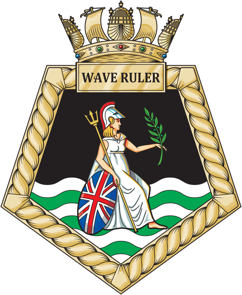 Download Wave Ruler - Royal Navy Mine Warfare Badge Clipart Png ...
