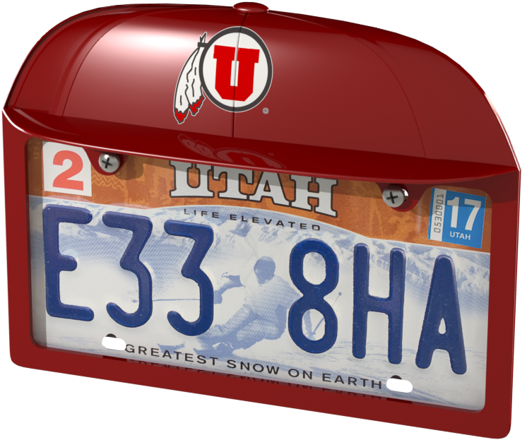 Utah Utes Baseball Cap Frame - Utah Clipart - Large Size Png Image - PikPng